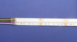 Led Strip Spotless COB RGB + Tunable white 2700K - 6000k per cut length 24V